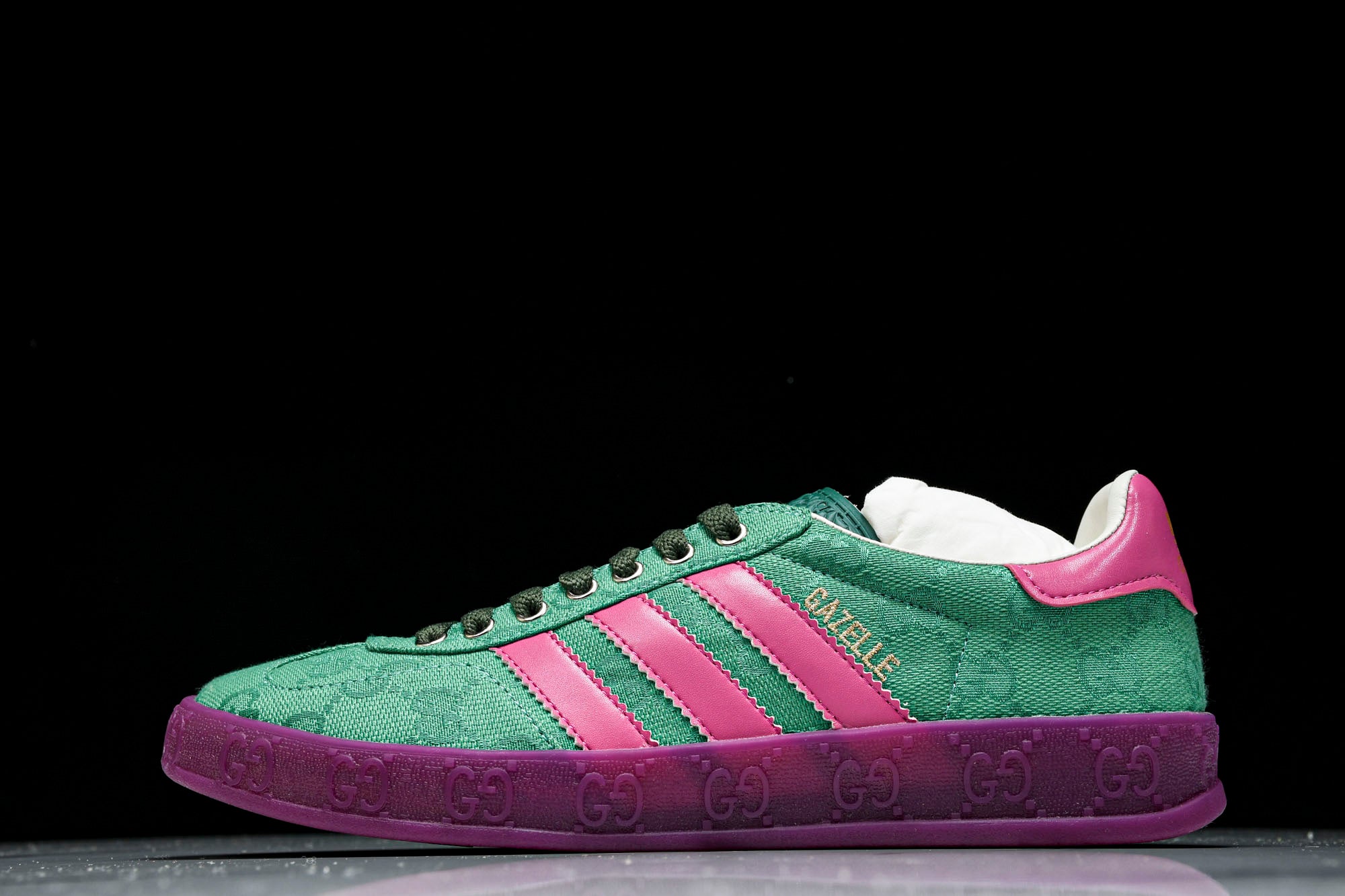 Guссi x Gazelle 'Green GG Monogram' – Drip Locker Global