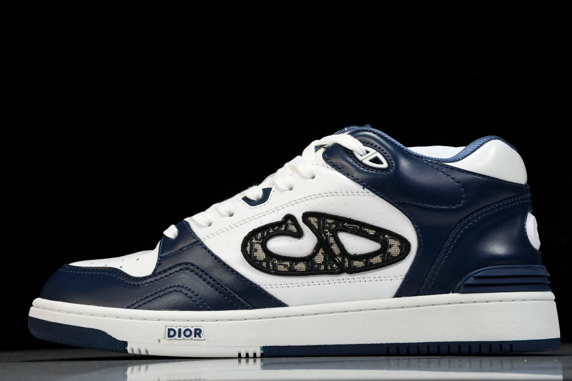 D1or B57 Mid-Top "Navy Blue White' – Drip Locker Global