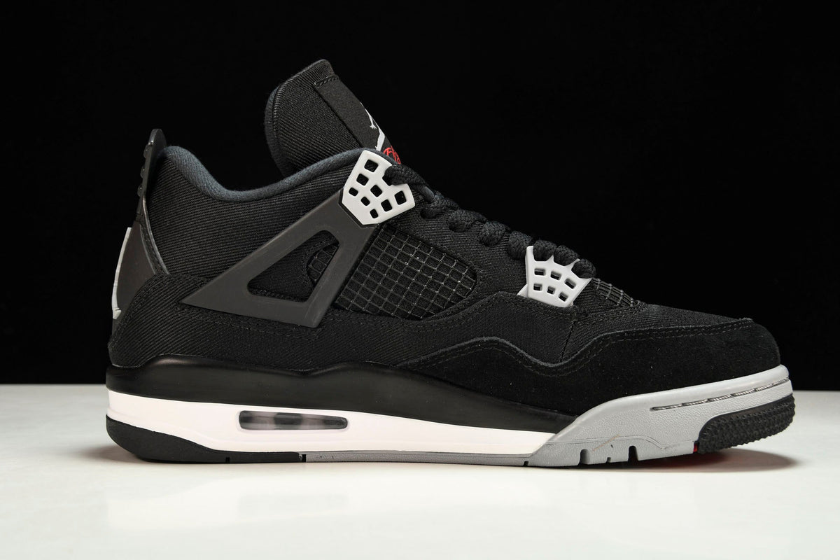AJ4 Retro 'Black Canvas' – Drip Locker Global