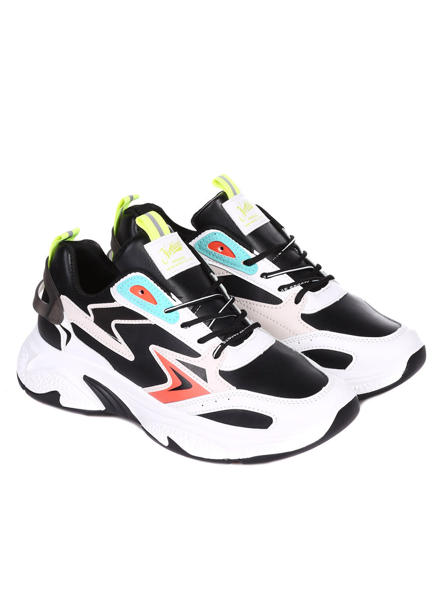 Multi-Colour Leather Sneaker – Drip Locker Global