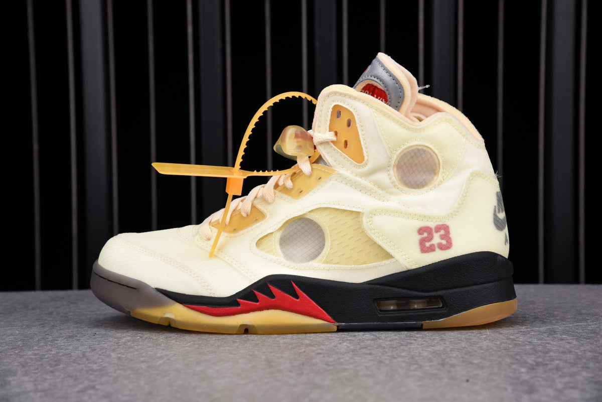 Off-White AJ5 Retro Sail – Drip Locker Global